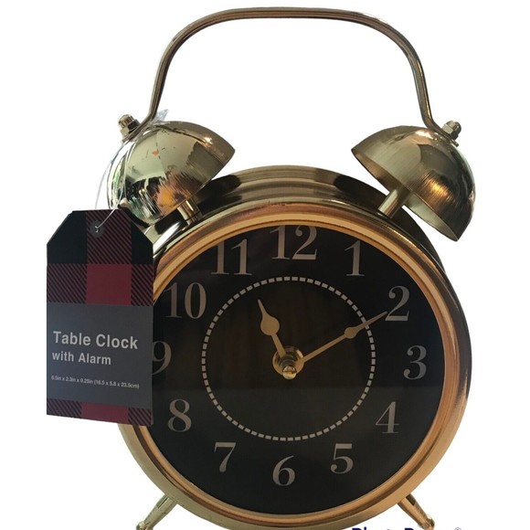 Home Essentials | Accents | Home Essentials Table Desk Clock With Alarm ...